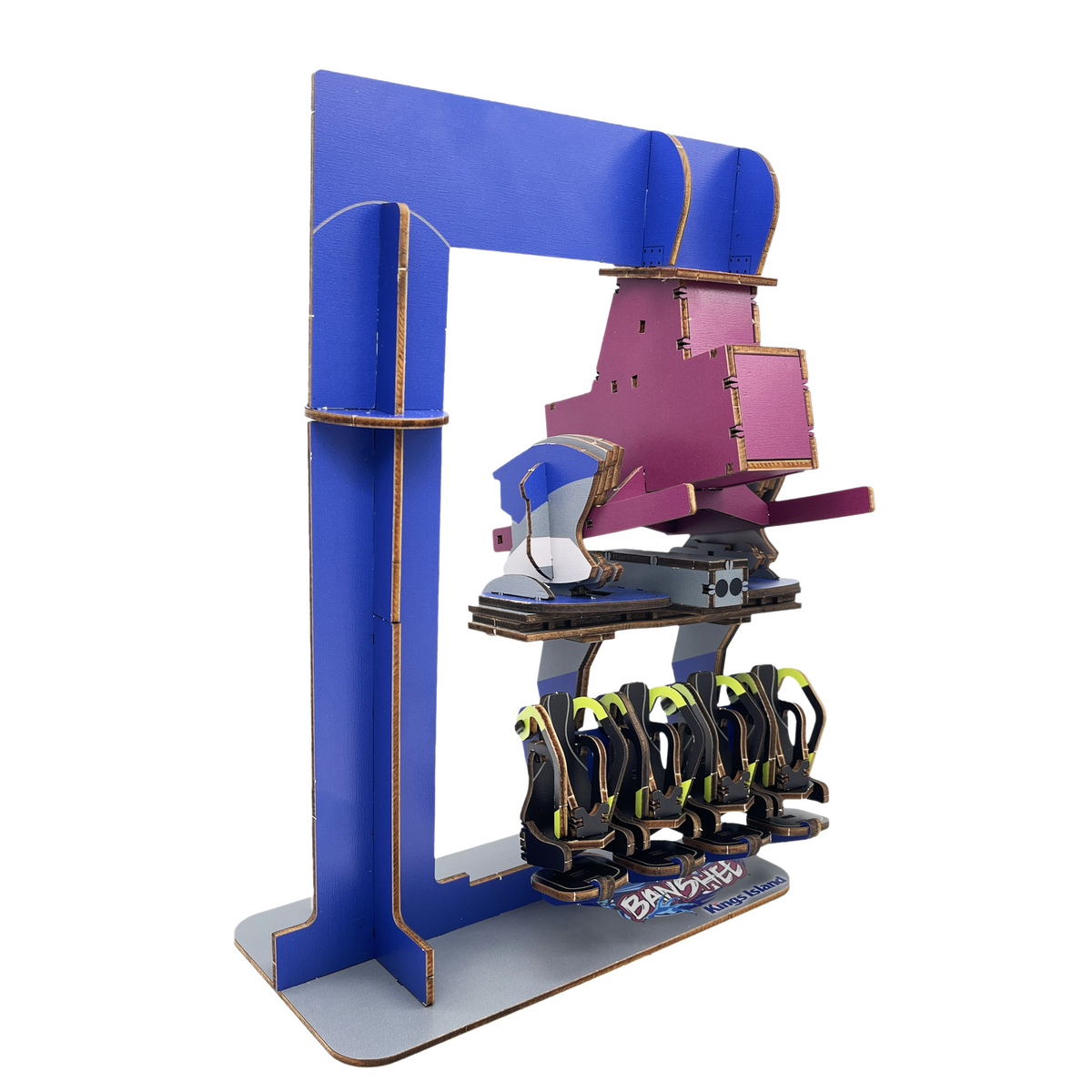 Kings Island Banshee Full Color Coaster Cutout – FUN MERCHANDISE ONLINE ...