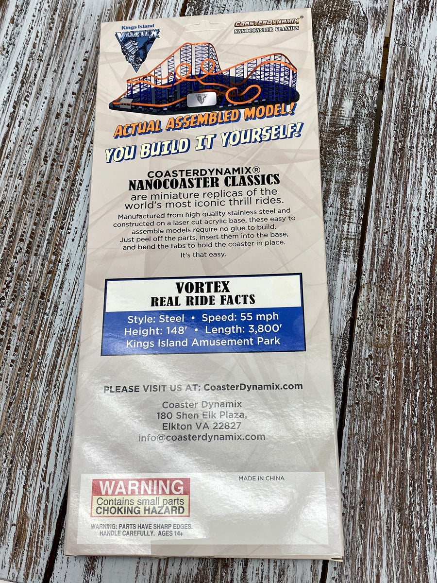 Kings Island Vortex Nanocoaster – FUN MERCHANDISE ONLINE SHOP