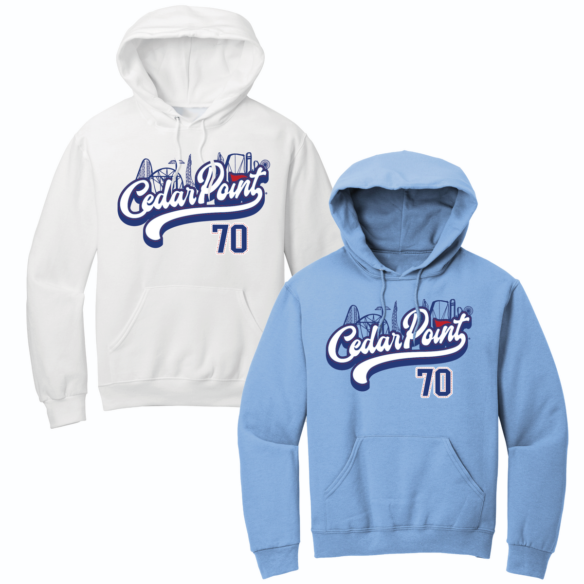 Cedar Point Swoosh Skyline Hooded Sweatshirt – FUN MERCHANDISE ONLINE SHOP