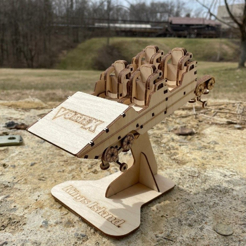 Kings Island Vortex Wooden Coaster Cutout – FUN MERCHANDISE ONLINE SHOP