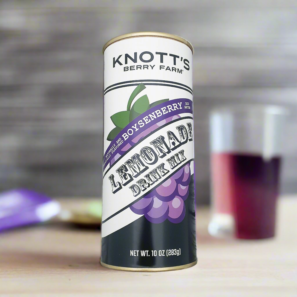 Knott's Berry Farm 10 oz. Boysenberry Lemonade Drink Mix – FUN ...
