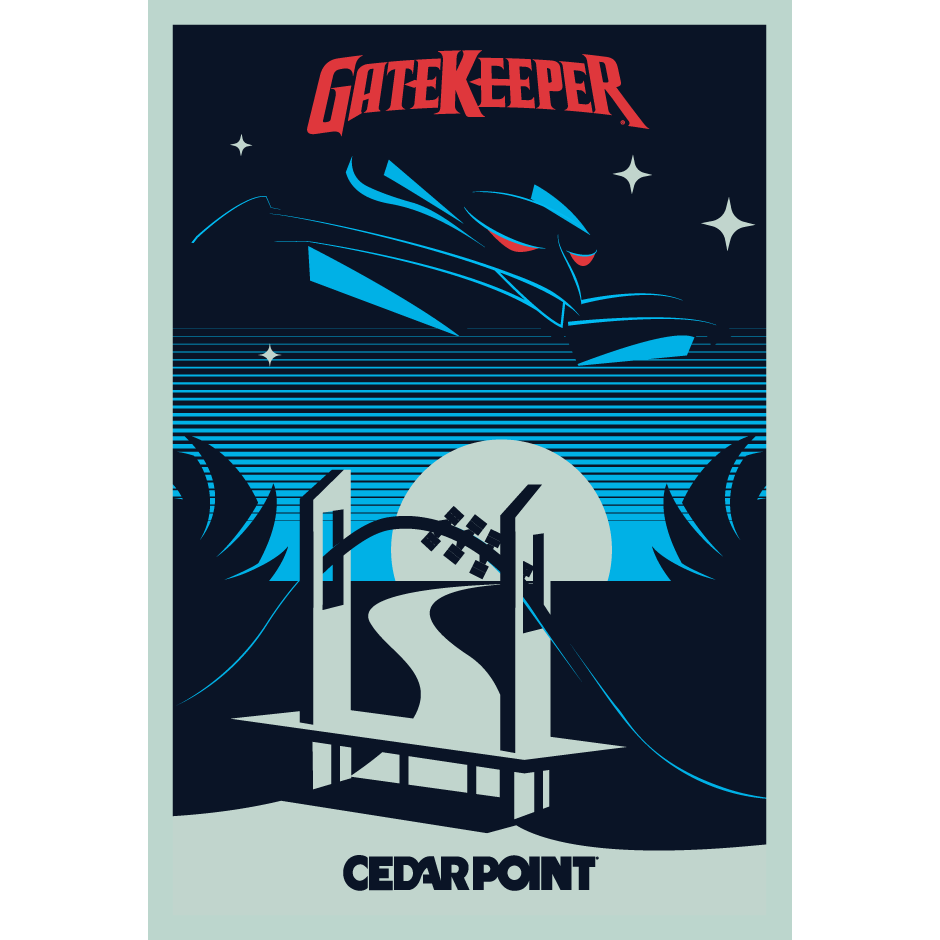 Cedar Point GateKeeper Magnet – FUN MERCHANDISE ONLINE SHOP