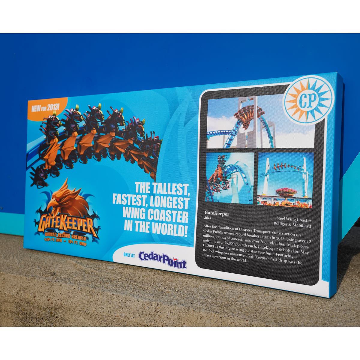 Cedar Point GateKeeper Canvas Art – FUN MERCHANDISE ONLINE SHOP