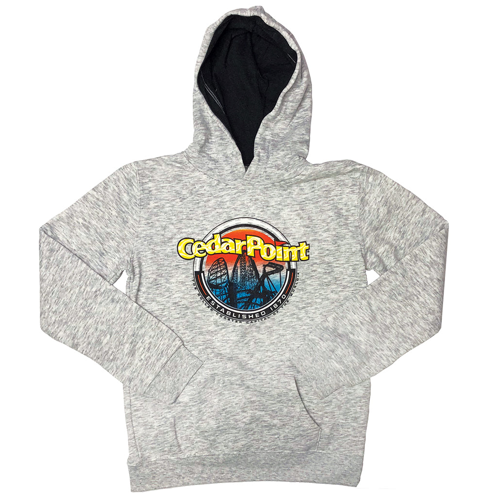 Cedar Point Circle Sign Youth Hooded Sweatshirt – FUN MERCHANDISE ...