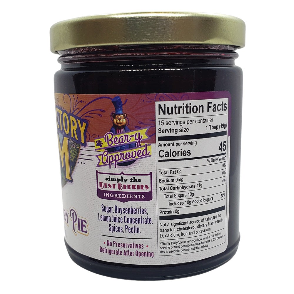 Knott's Berry Farm Berry Factory Boysenberry Pie Jam 10 oz. – FUN ...