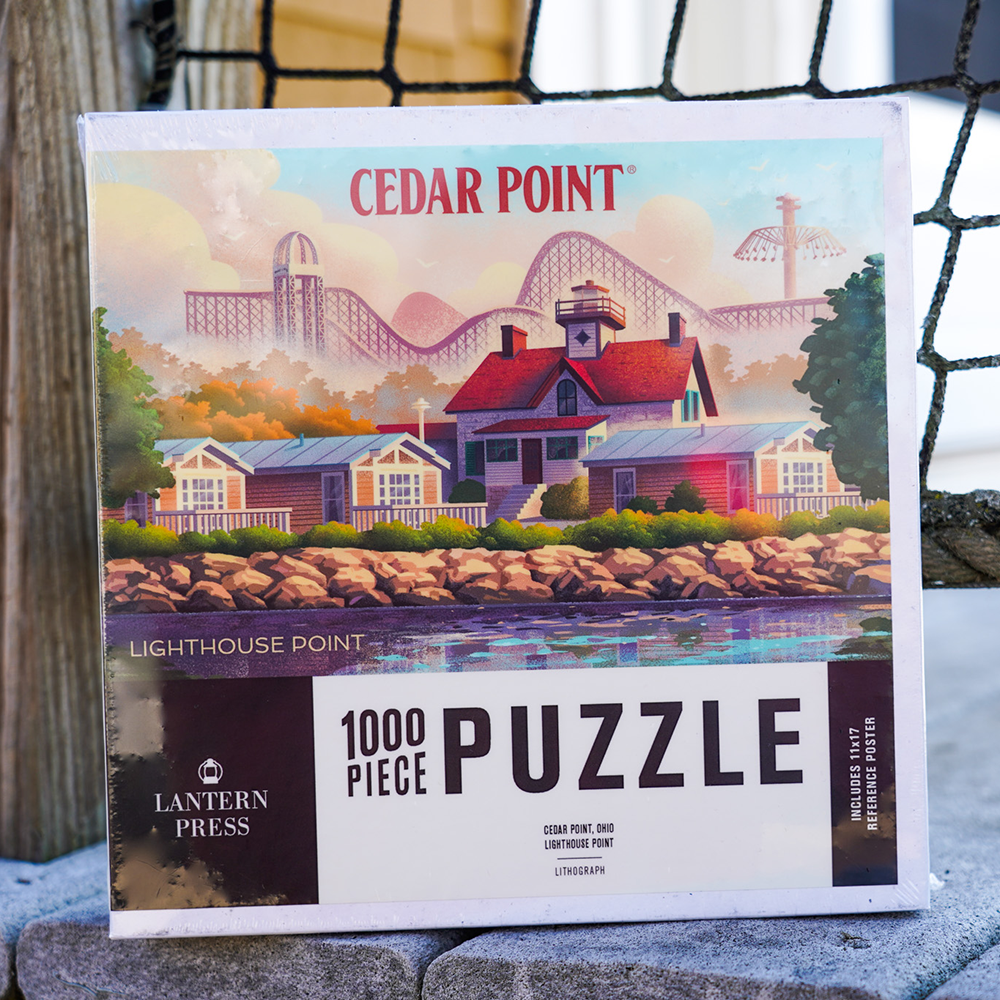Cedar Point Lighthouse Point 1000-pc Puzzle – FUN MERCHANDISE ONLINE SHOP