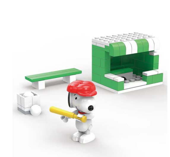 PEANUTS® Snoopy Baseball Building Bricks Set – FUN MERCHANDISE ONLINE SHOP