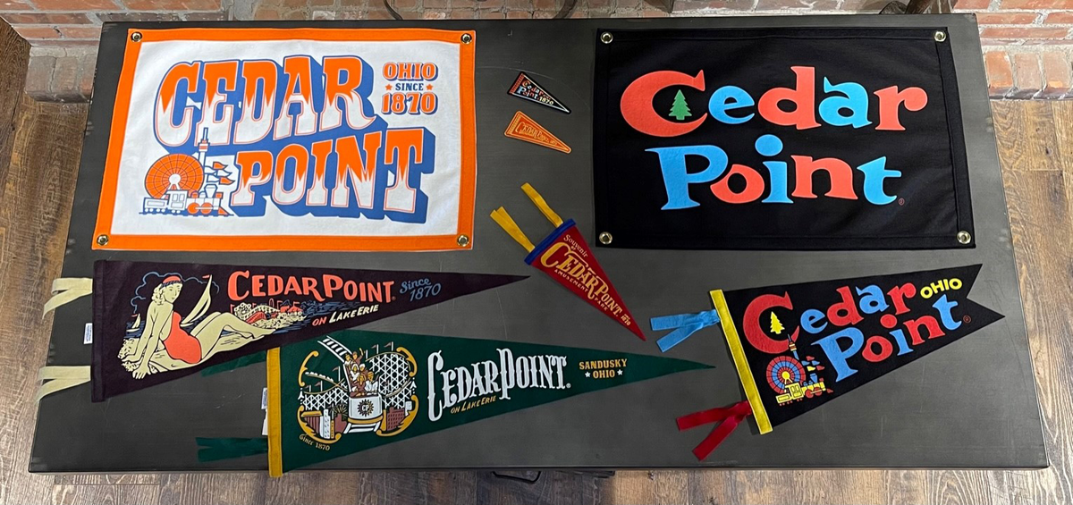 Cedar Point Souvenir Pennant Patch by Oxford Pennant – FUN MERCHANDISE ...