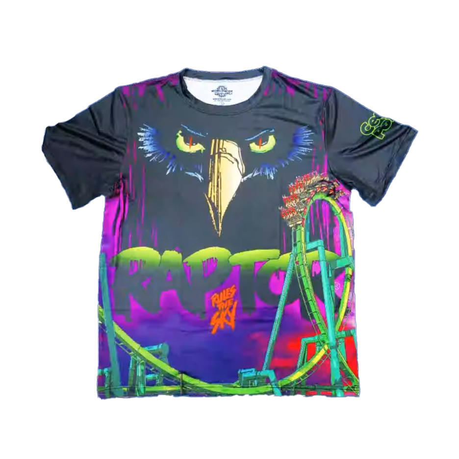 Cedar Point Raptor Full Color Tee – FUN MERCHANDISE ONLINE SHOP